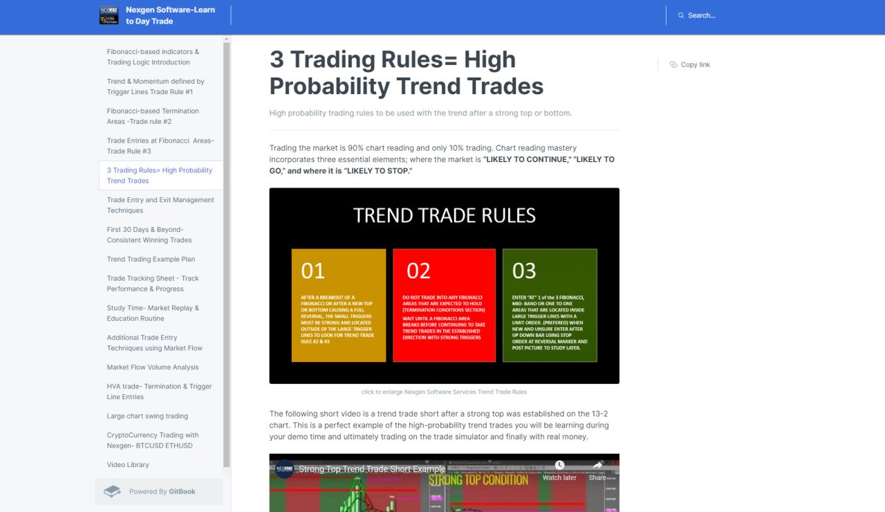 Fibonacci Day Trading Software - Nexgen Software Services